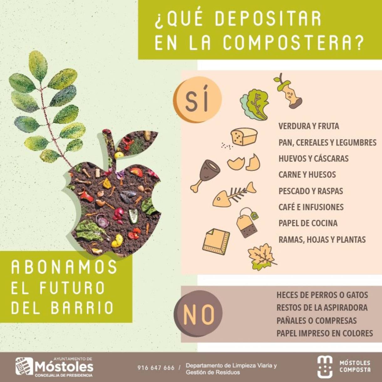 ¿QUÉ ES EL COMPOSTAJE? | Ayuntamiento de Mostoles